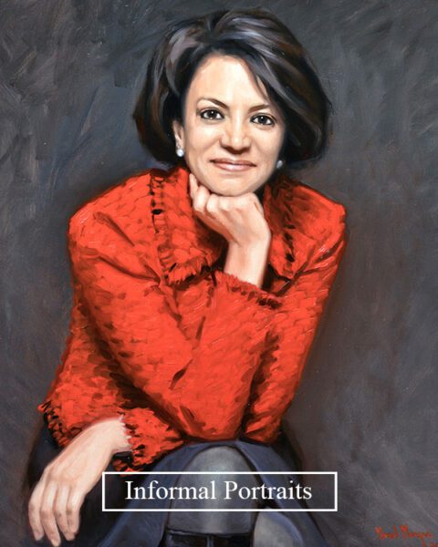 Hazel Morgan - Award Winning Portrait Artist - Commission A Portrait