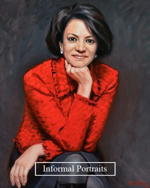 Hazel Morgan - Award Winning Portrait Artist - Commission A Portrait