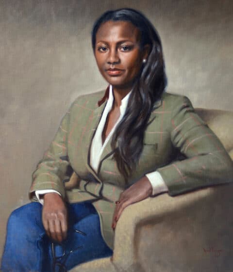 Portrait Painter | Commission a Portrait | by Hazel Morgan