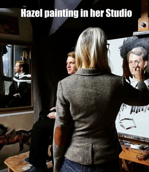 Portrait Painter | Commission a Portrait | by Hazel Morgan